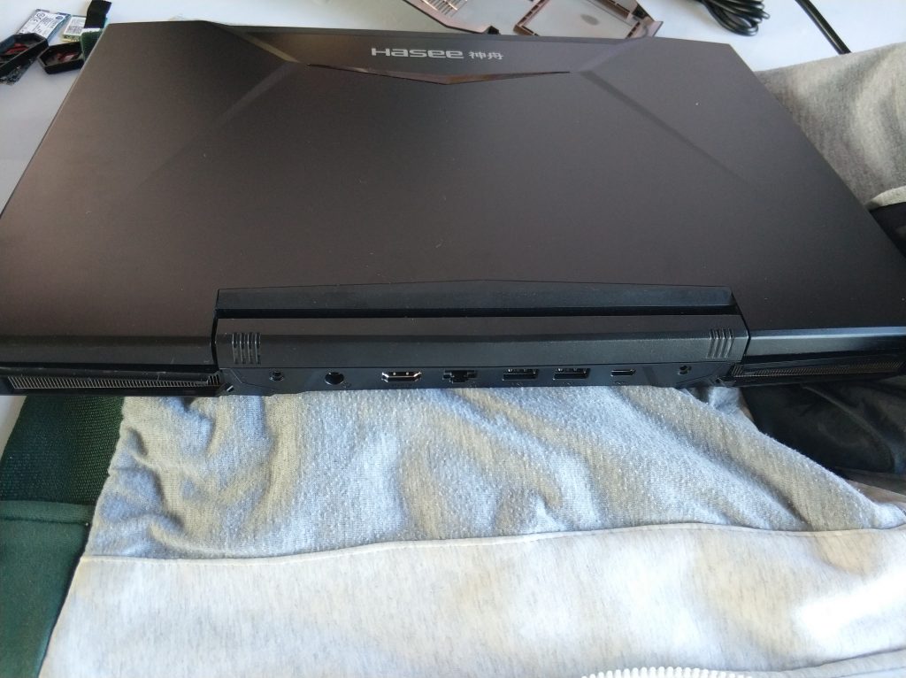 神舟战神Z7-KP7 GC/EC/DC/D2/gt拆机教程 GJ5CN64（同方）