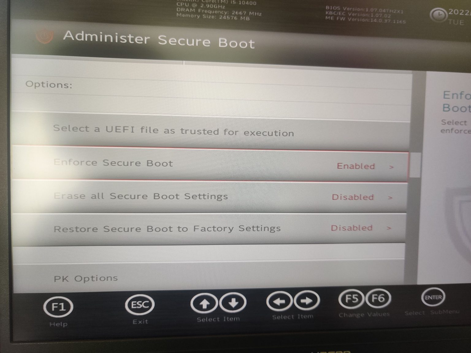 神舟笔记本安全启动怎么打开 BIOS怎么开启安全启动 secure boot怎么开启